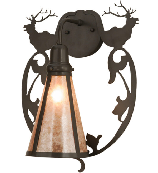 8679150 | 12" Wide Cabin Wall Sconce - Custom Contract Lighting